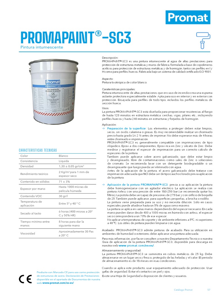 Promapaint sc3 | PDF | Pintar | Pinturas