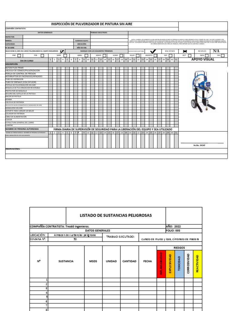 Check List General | Descargar gratis PDF | Bienes manufacturados