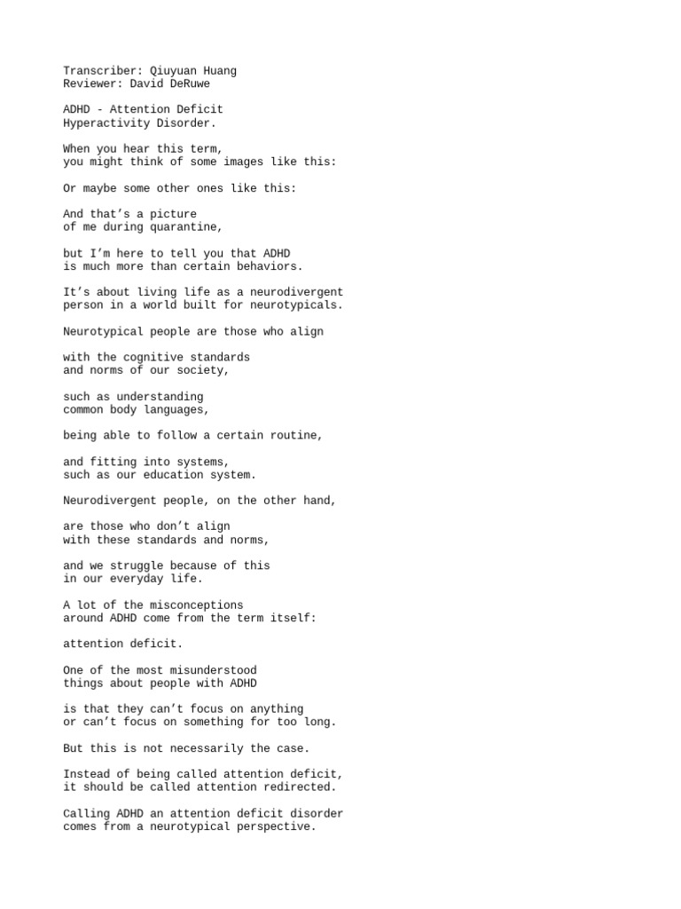 (English) The ADHD Brain - A Model For The Future - Rovena Caster ...