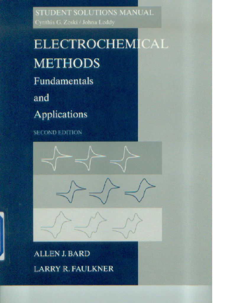 Solution To Electrochemistry | PDF