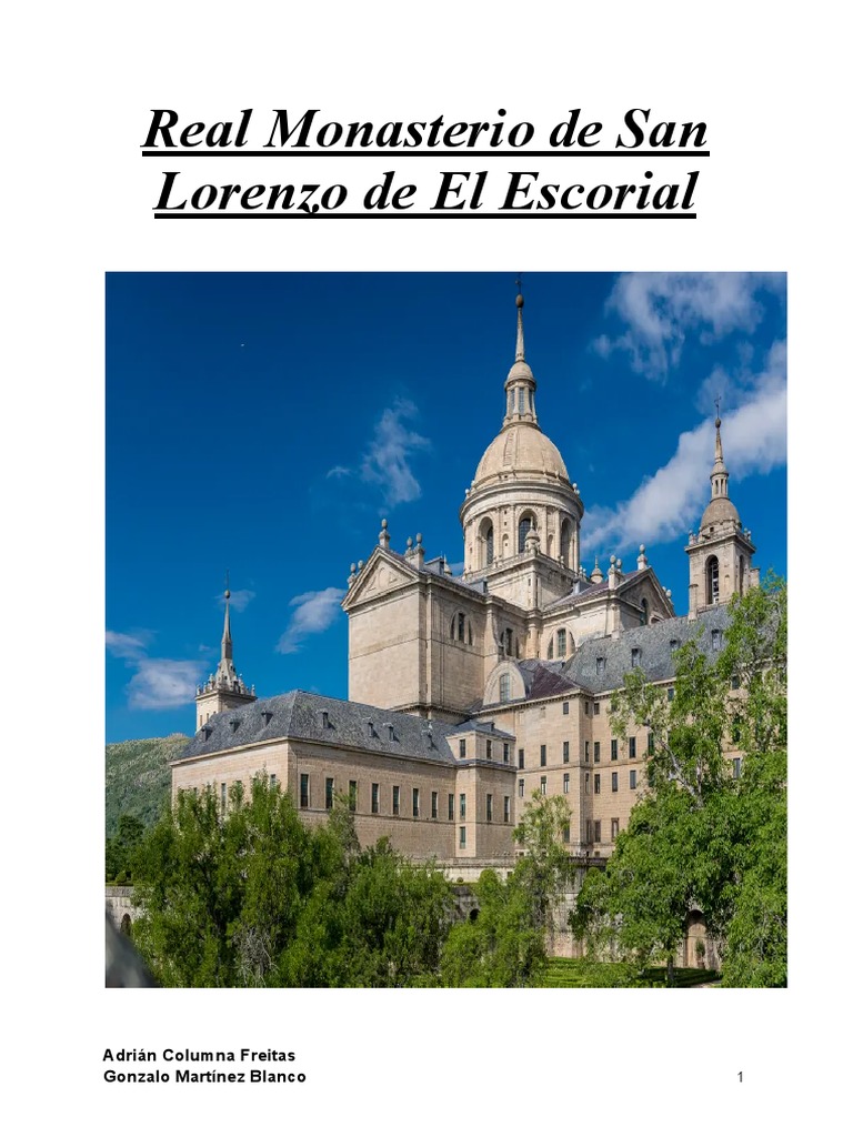 El Escorial Guion | PDF