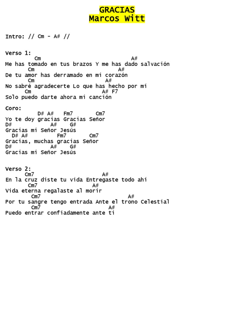Gracias | PDF