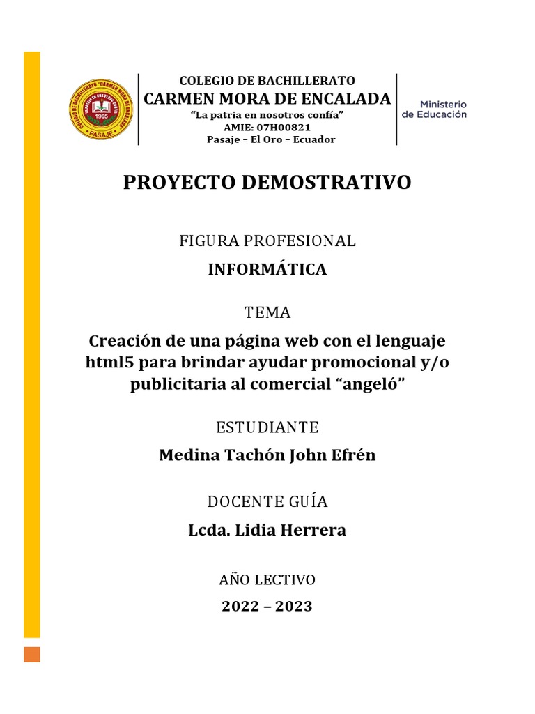 Creación de página web HTML5 para comercial | PDF | Diseño web | Red mundial