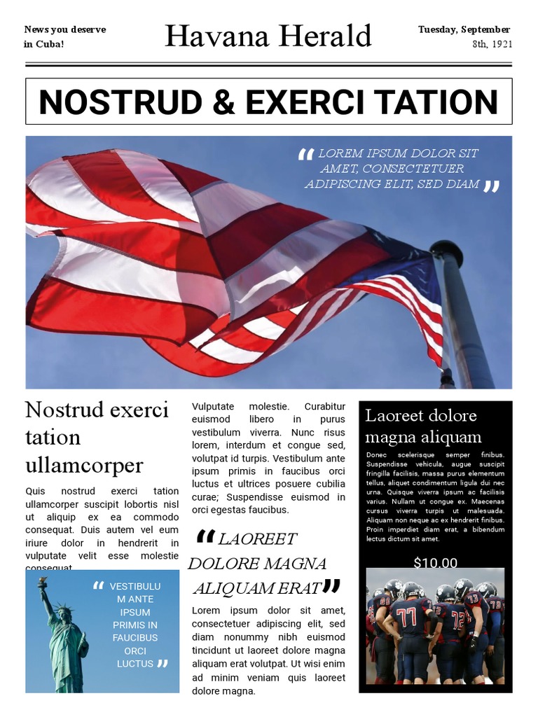 Havana Herald Template Modified | PDF