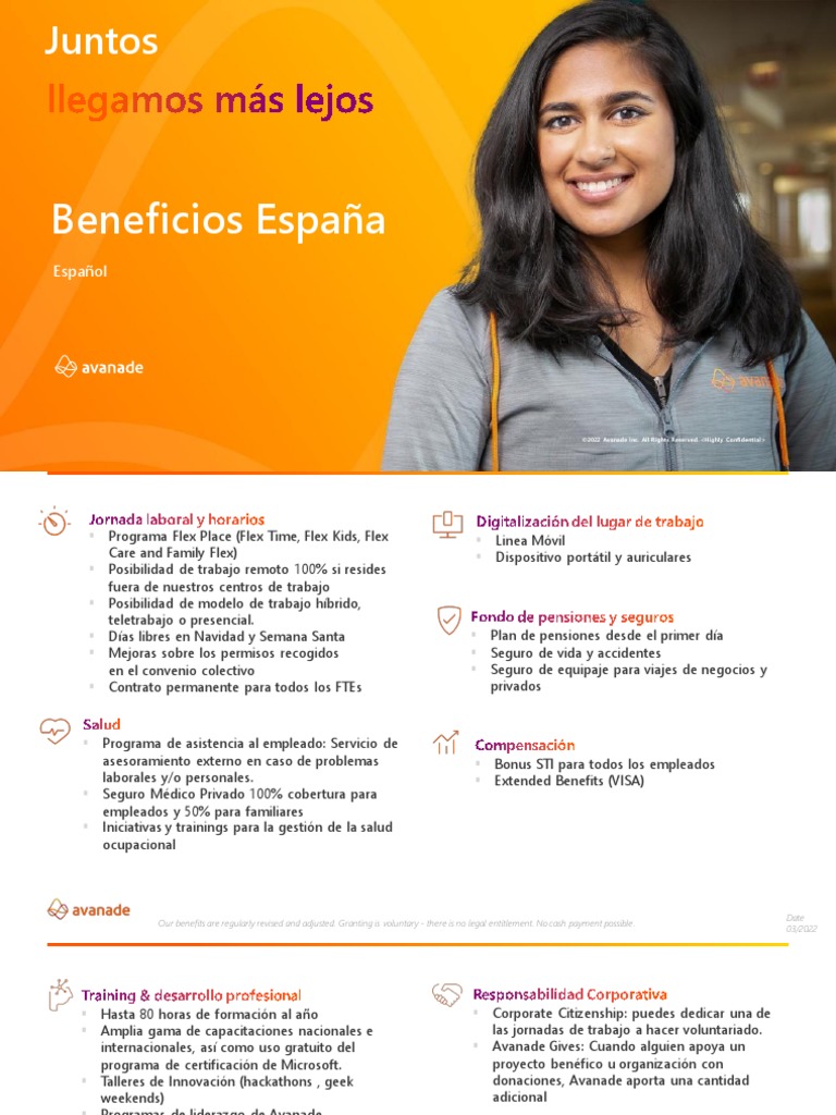 Benefits Spain | PDF | Relaciones laborales | Industrias de servicio
