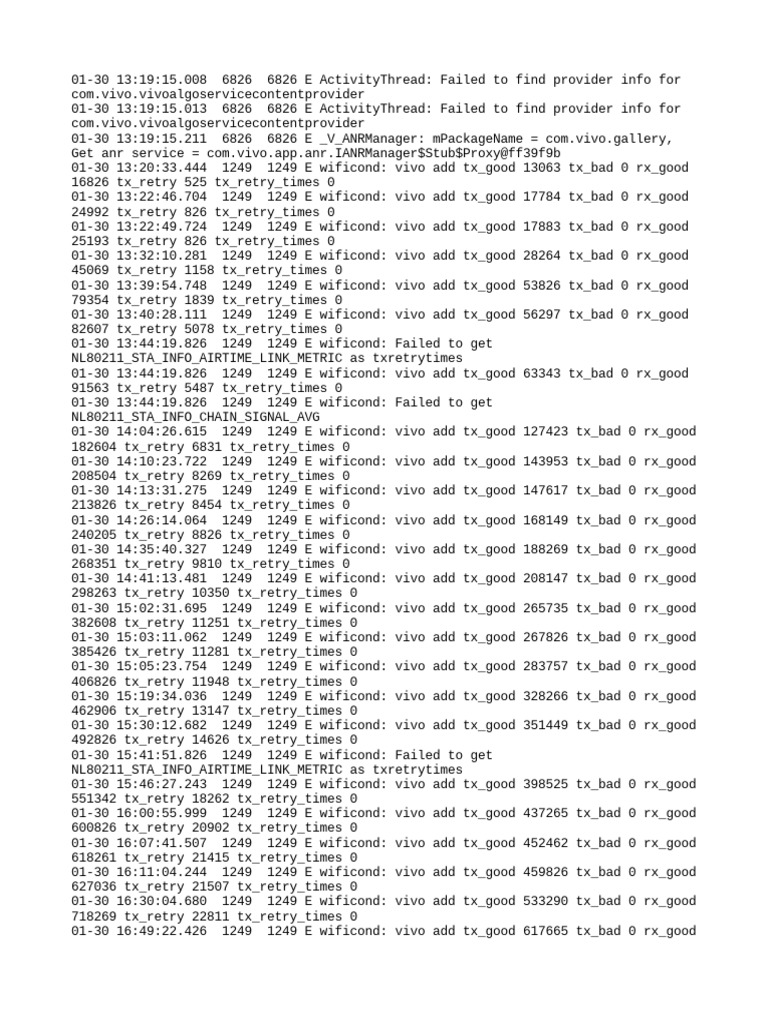 Log | PDF | System Software | Software Engineering