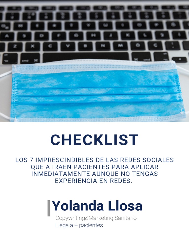 Checklist 7 Imprescindibles RRSS L.RRSSPRO | PDF