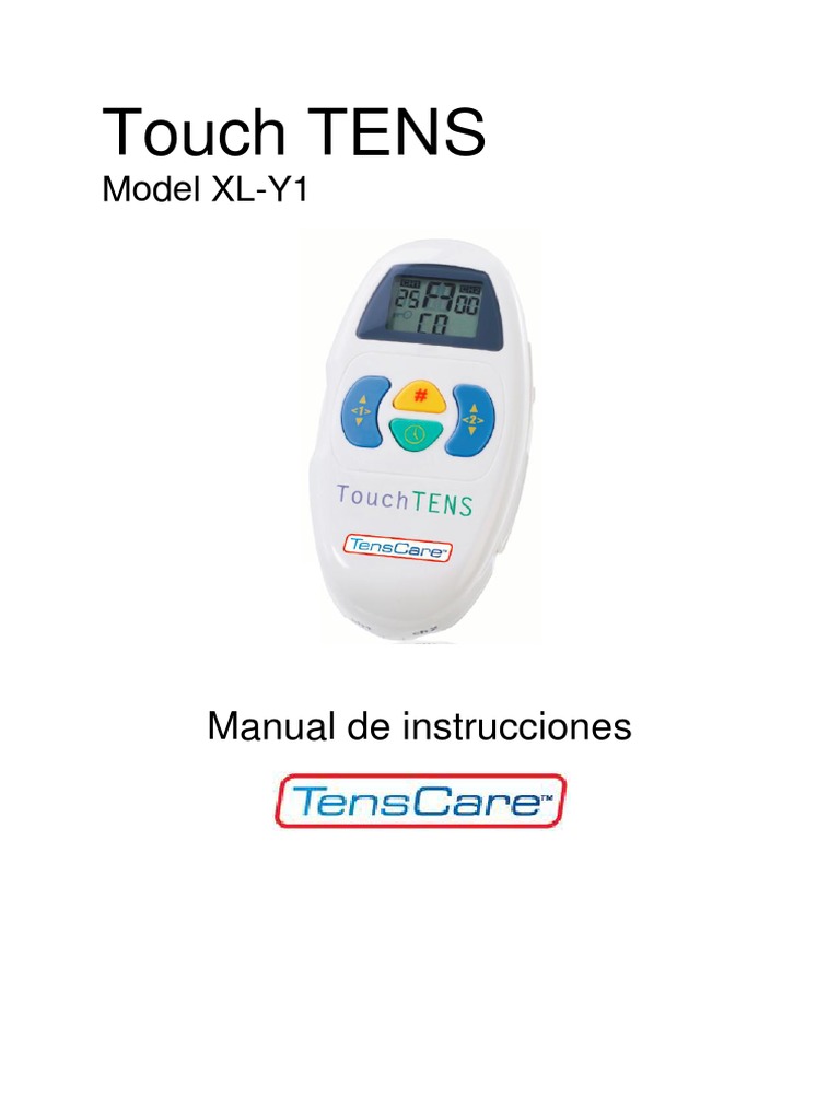 Manual - Touch Tens (Español) | PDF | Frecuencia de radio | Radio