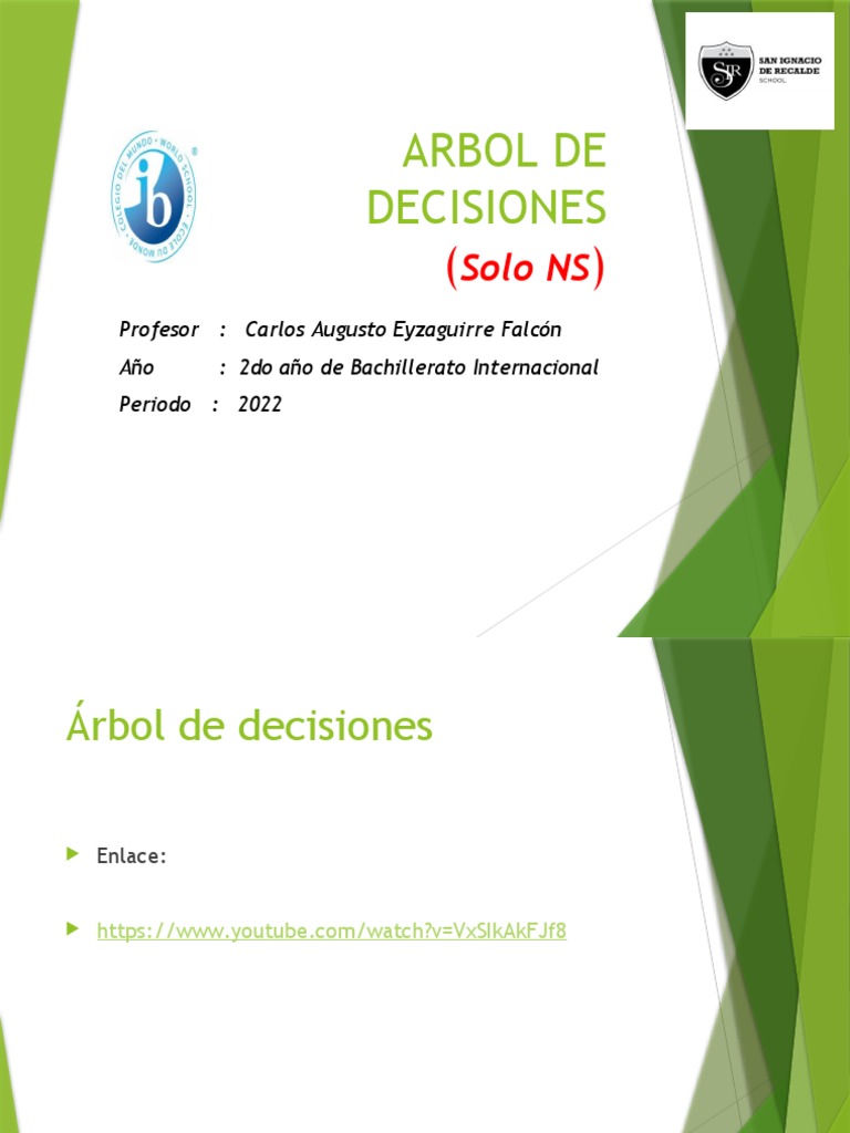 Arbol de Decisiones | PDF
