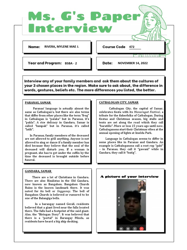 Paper Interview | PDF