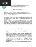 Interview Consent Form Template | PDF | Consent