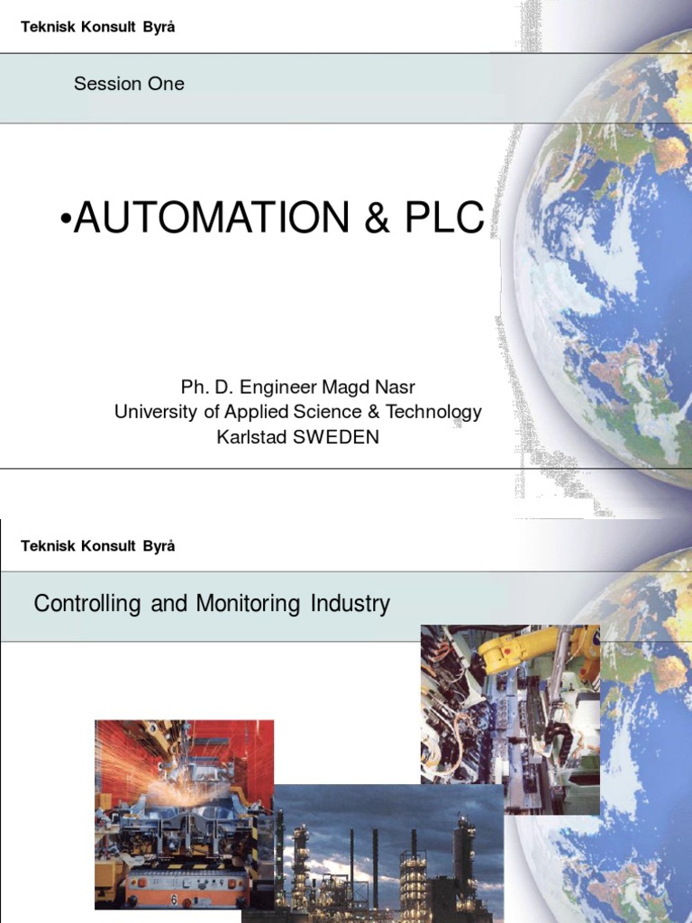 PLC Programming For Industrial Automation | PDF