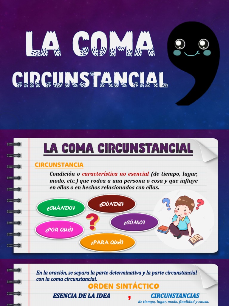 Coma Circunstancial y Ejemplos | PDF