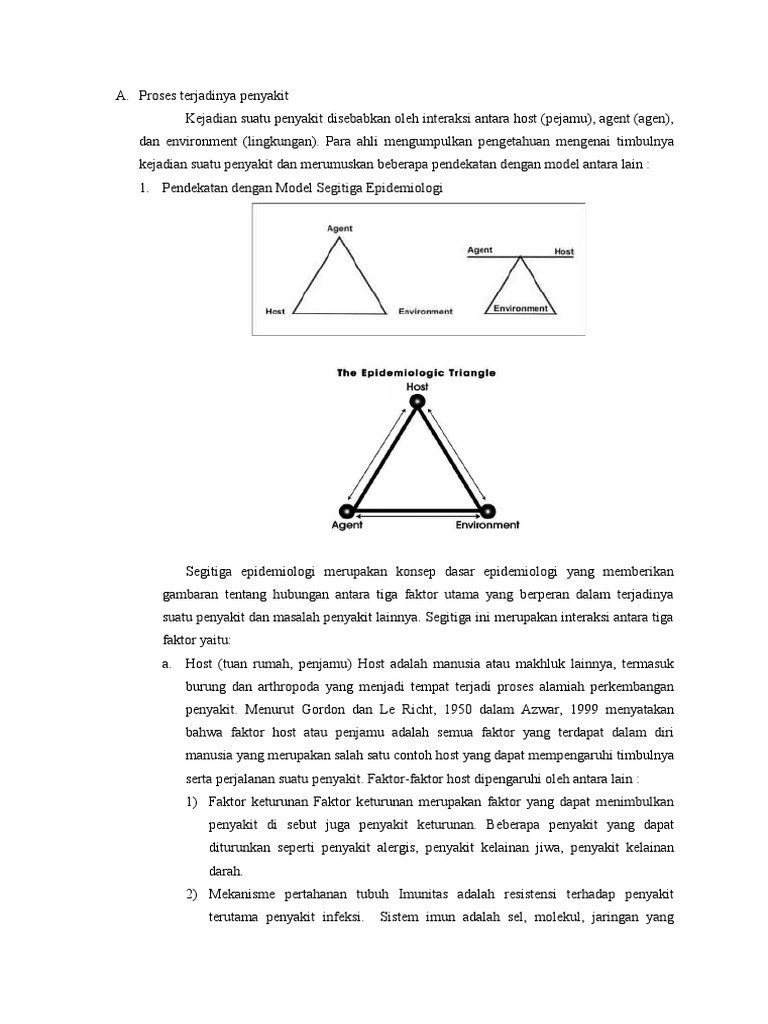 Proses Terjadinya Penyakit | PDF
