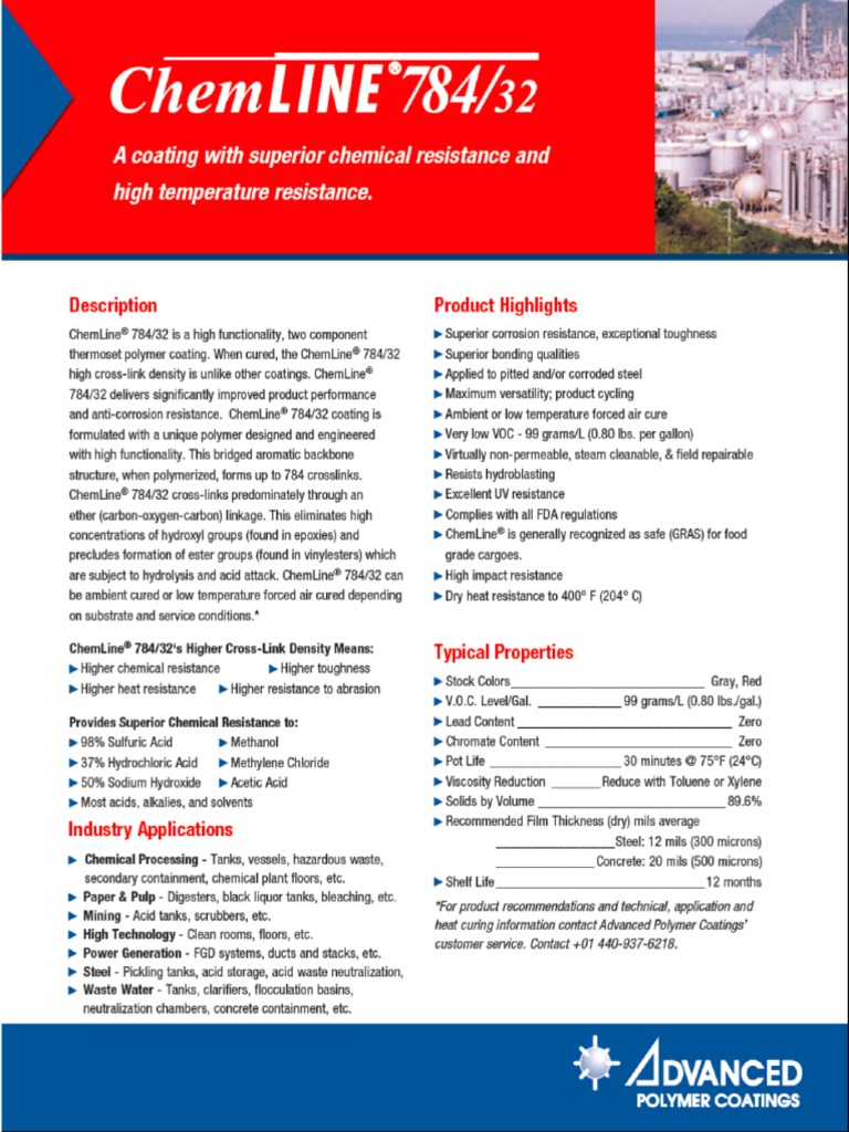 Chem Line 784 - 32 | PDF