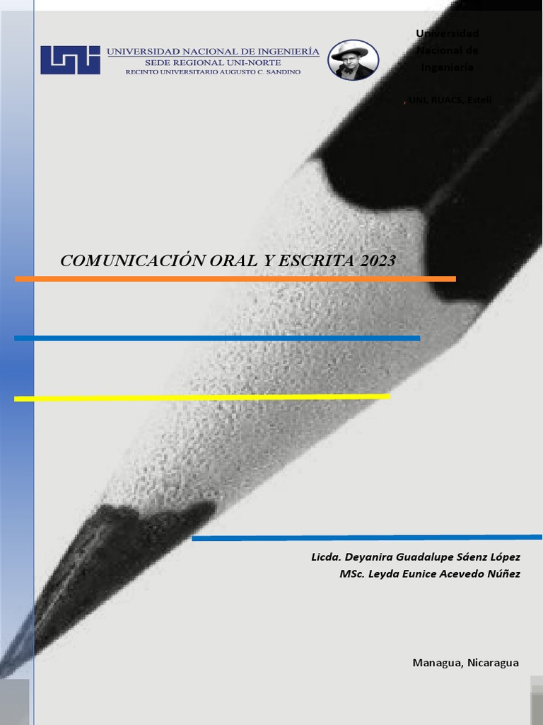 Comunicación Oral y Escrita | PDF | Lingüística | Comunicación humana