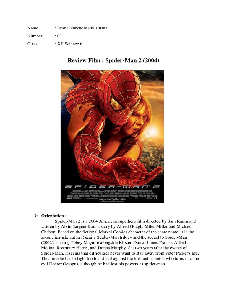 Review Spider-Man 2 2004 | PDF | Spider Man