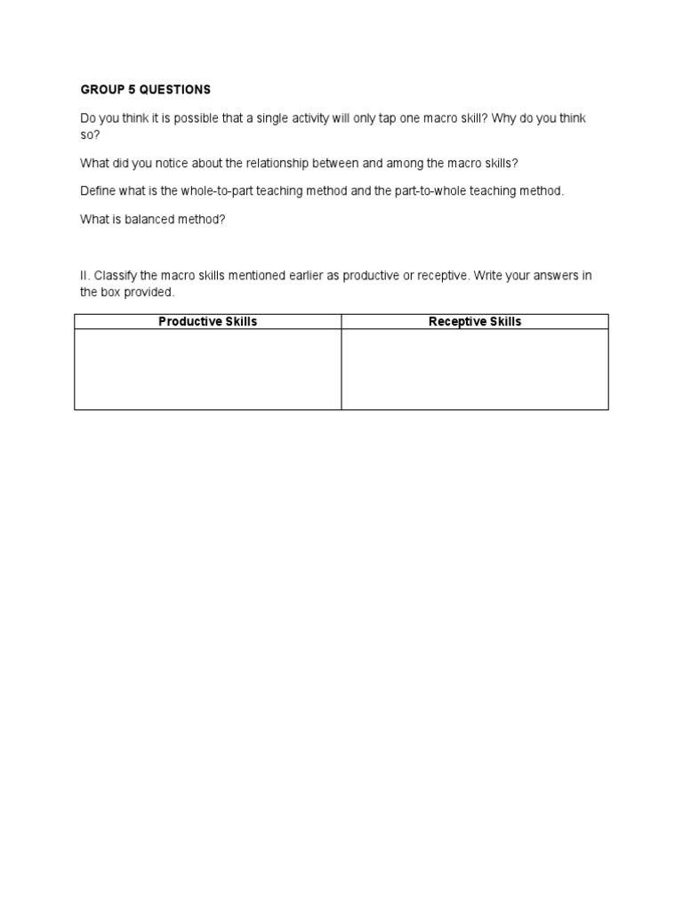 Macro Skills Pdf