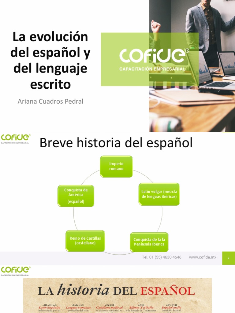 La Evolución Del Español y Del Lenguaje Escrito | PDF | Lengua española ...