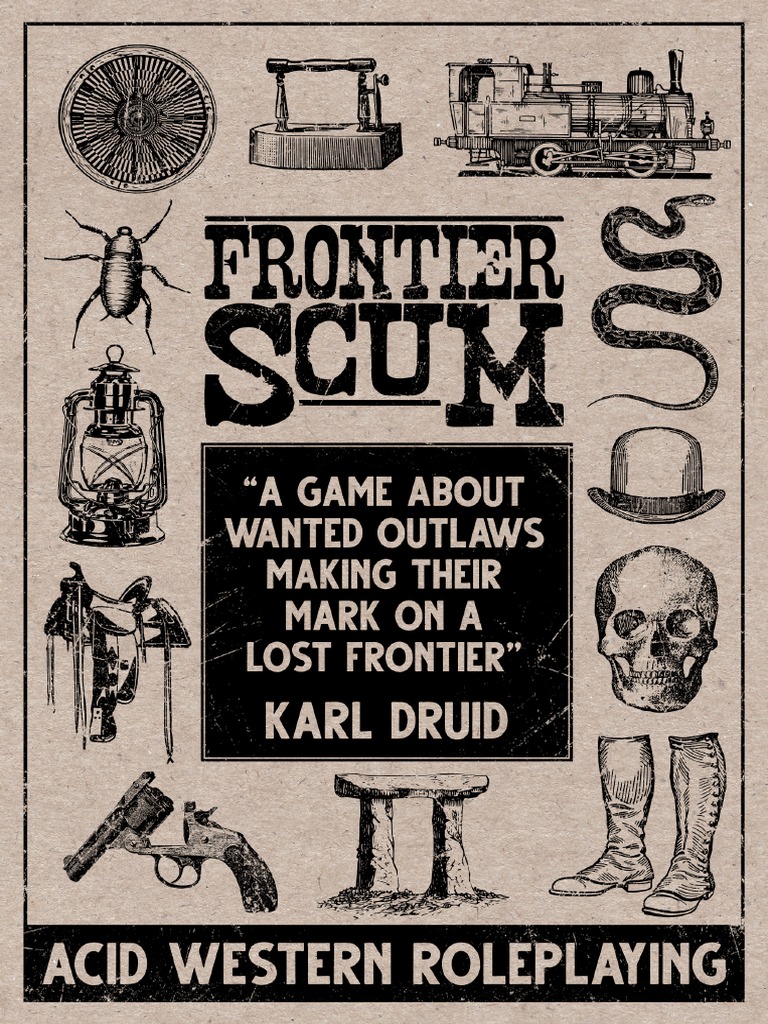 Frontier Scum, Acid Western Roleplaying | PDF