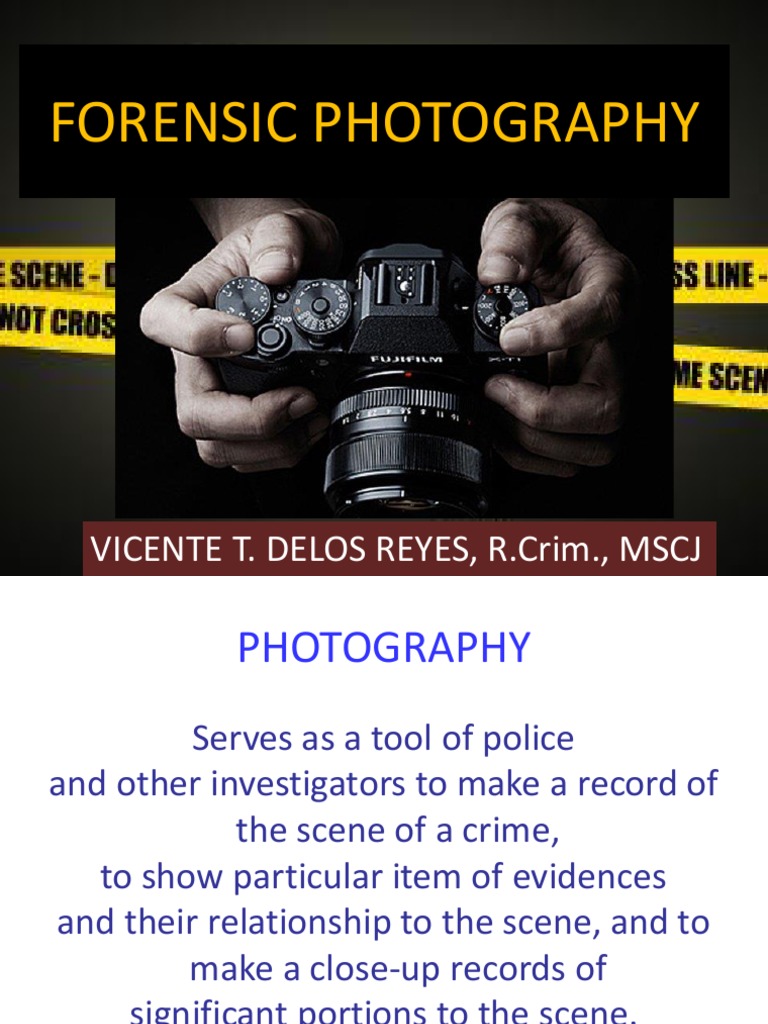 Lecture in Forensic Photography | PDF | Camera | Film Speed
