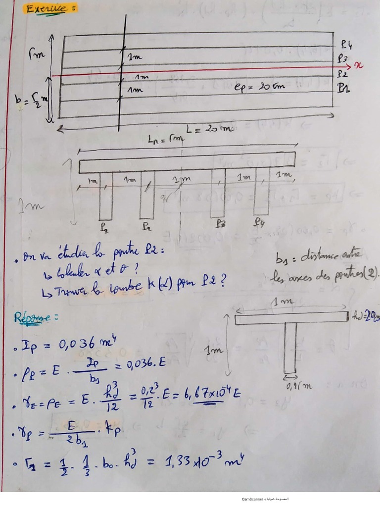 Exercice Des Ponts | PDF