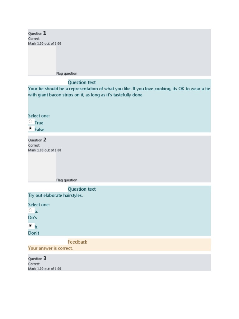 Practicum Midterm Exam | PDF | Softlines (Retail) | Clothing