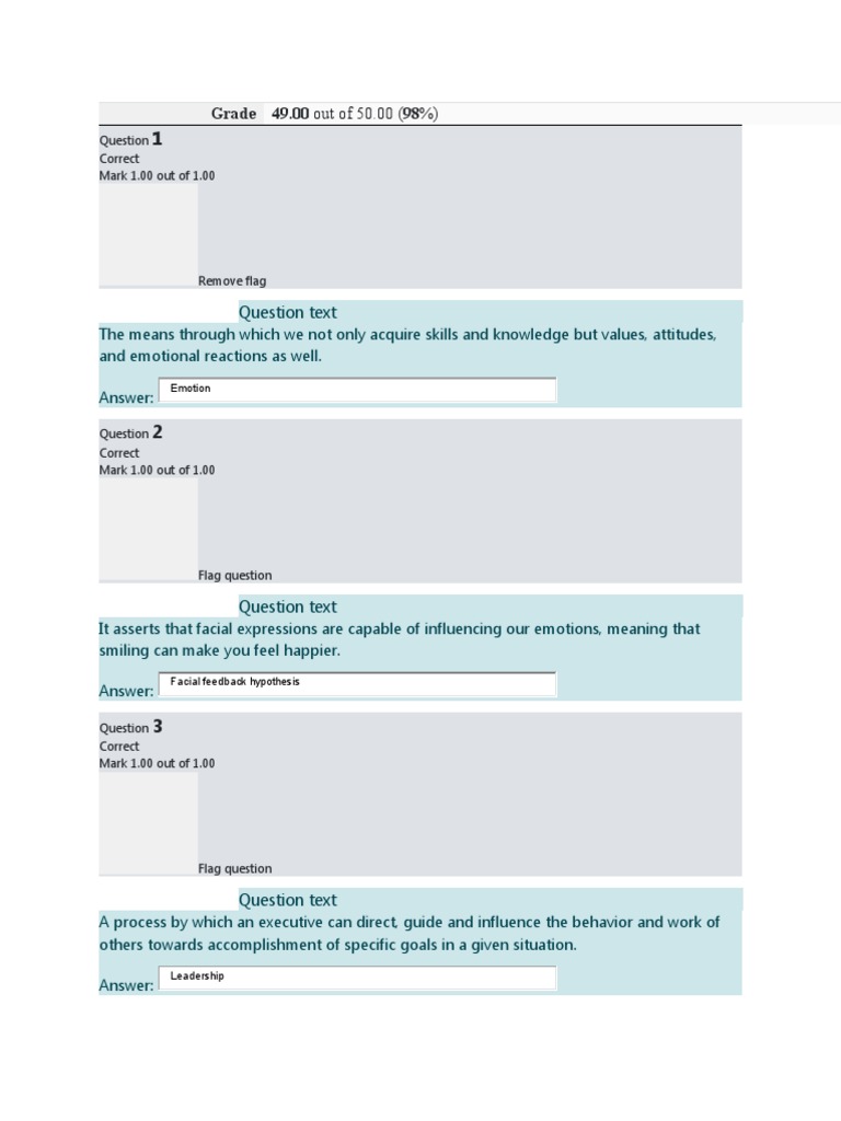 Midterm Exam C&P | Download Free PDF | Motivational | Motivation