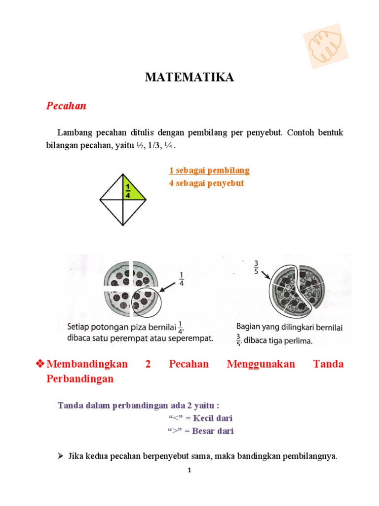 Memahami Pecahan dan Cuaca di Indonesia | PDF