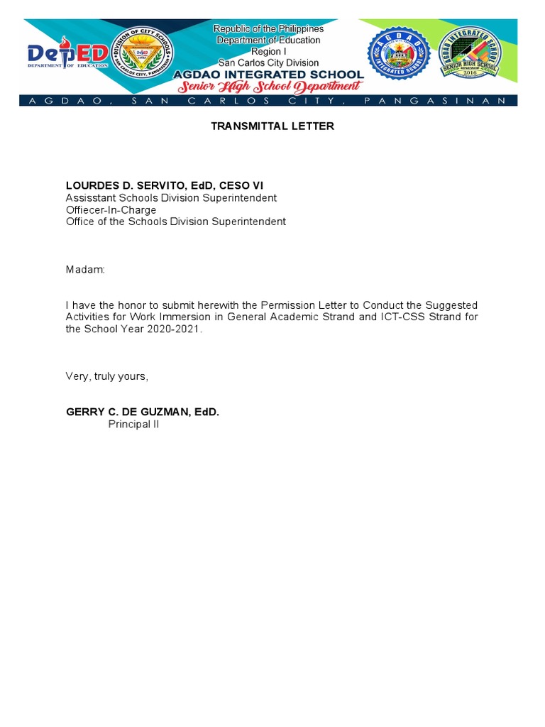 Action Plan Letter Pdf 6835