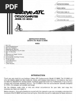 Bell F12 Bike Computer Manual | PDF | Consumer Goods | Consumer Electronics