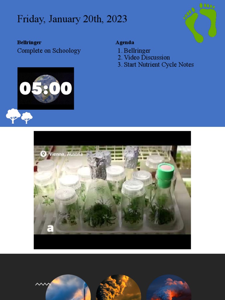 Nutrient Cycles Agenda Slides | PDF | Ecosystem | Atmosphere Of Earth