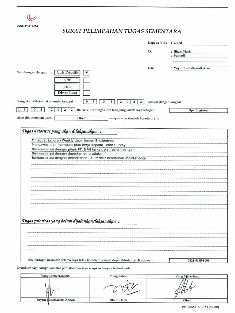 Form Job Pending | PDF