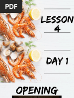Lesson 2 Prepare and Cook Seafood Dishes Tle 10 | PDF | Shellfish | Seafood