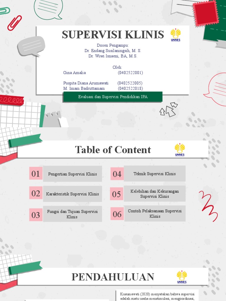 Supervisi Klinis Kelompok Last Edited | PDF