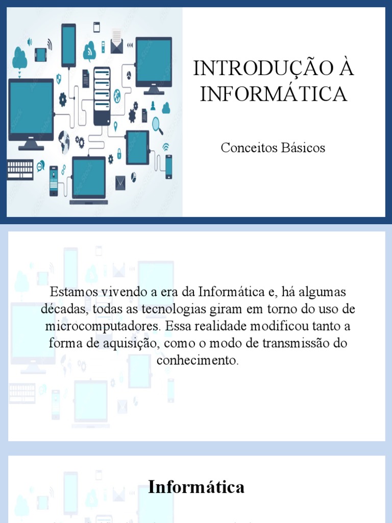 Introdução A Informatica | PDF | Ciência da Computação | Circuito integrado