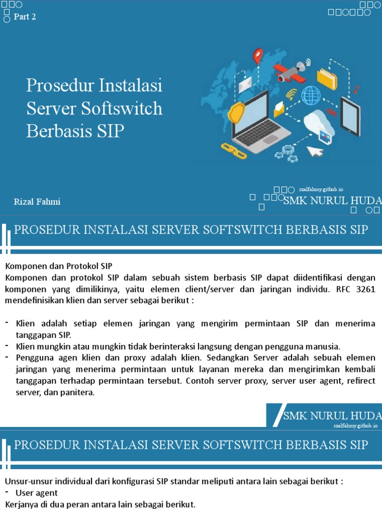 Prosedur Instalasi Server Softswitch Berbasis SIP - 2 | PDF
