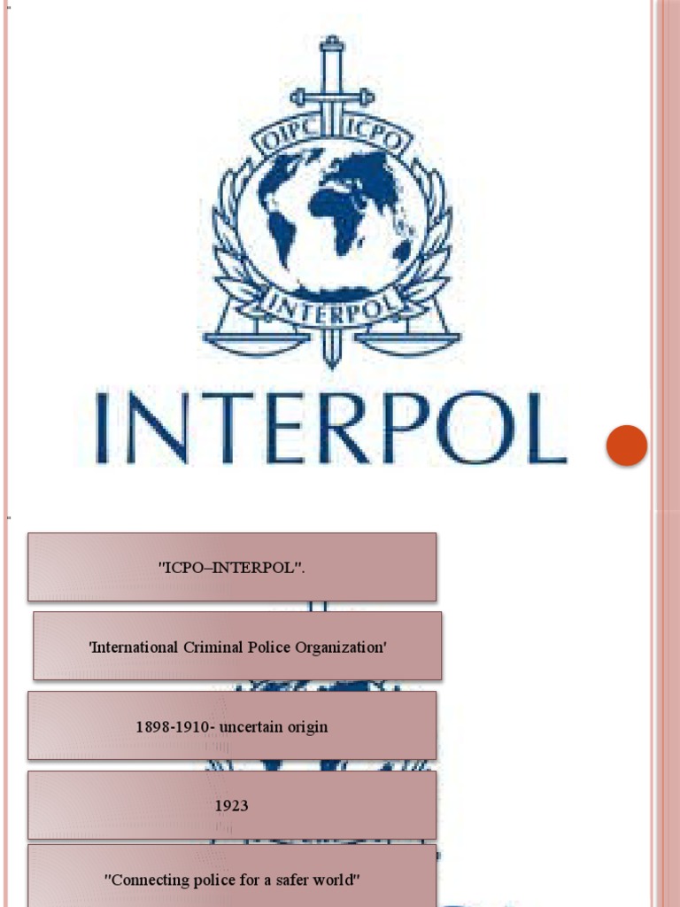 LEA 2 Final Topic Interpol | PDF | Crime & Violence | Law Enforcement