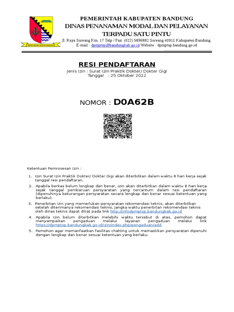 Resi DMPMPTSP 2022 | PDF