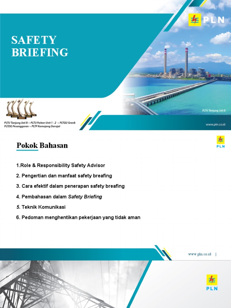 Panduan Safety Briefing K3 Efektif | PDF | Teknologi & Rekayasa