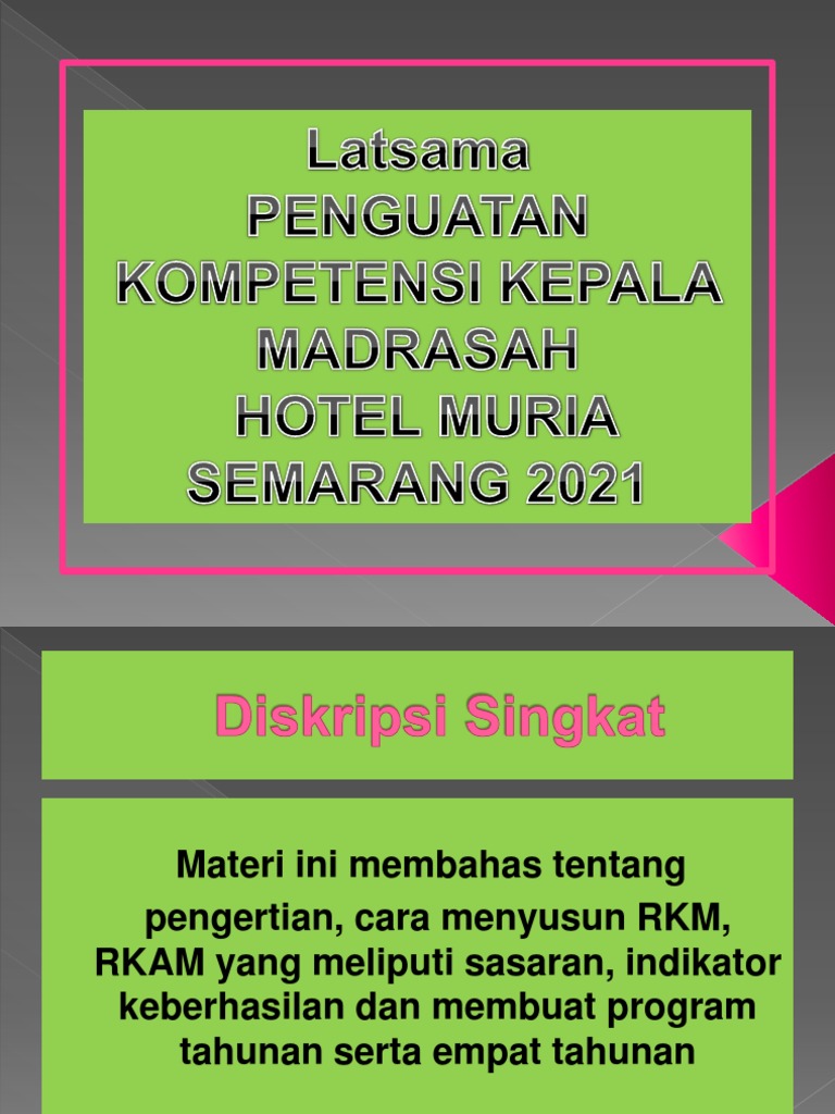 Teknik Analisi Manajemen, RKM Dan RKAM | PDF