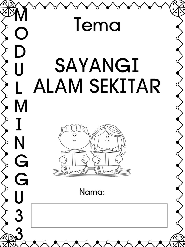 Modul Tema Sayangi Alam Sekitar | PDF