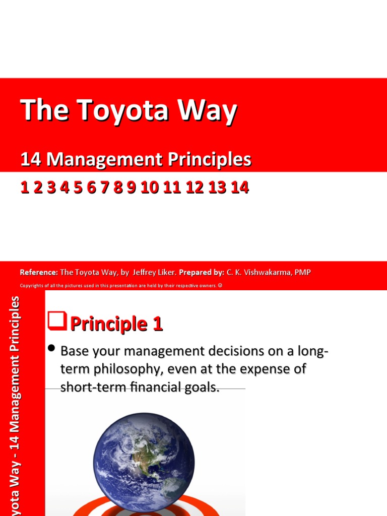 Management The Toyota Way | PDF | Business | Production And Manufacturing