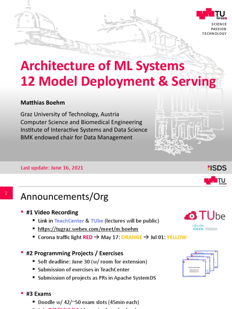 12 ModelDeployment | Download Free PDF | Machine Learning | Deep Learning