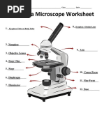 Expt.1.Study of Compound Microscope | PDF | Scientific Techniques | Lenses