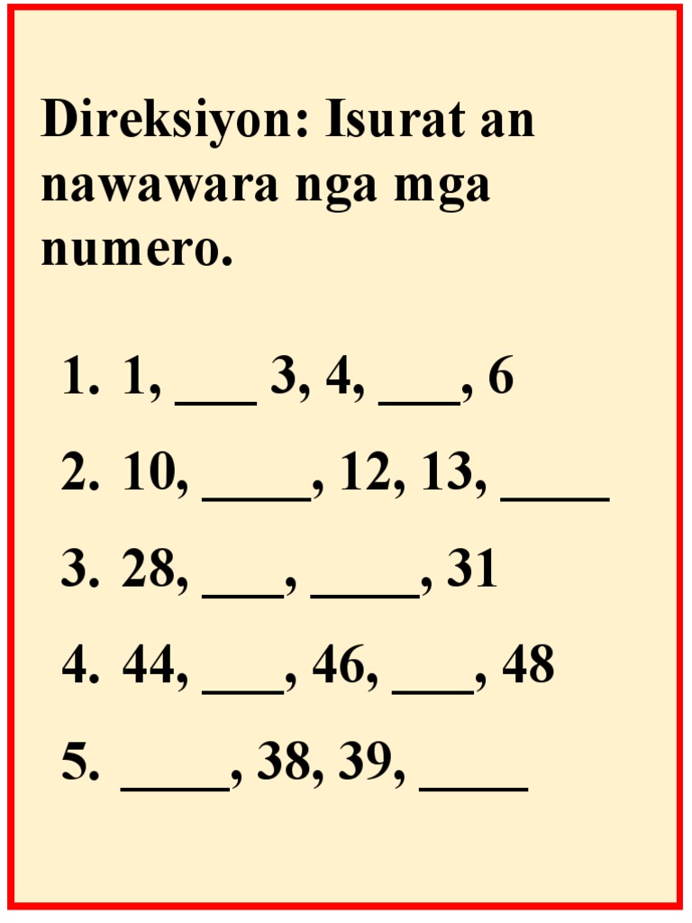 Activity For Counting 1 To 100 | PDF