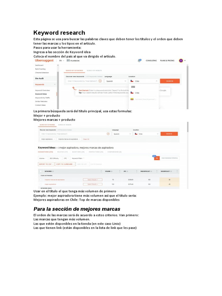 1 Keyword Research | PDF