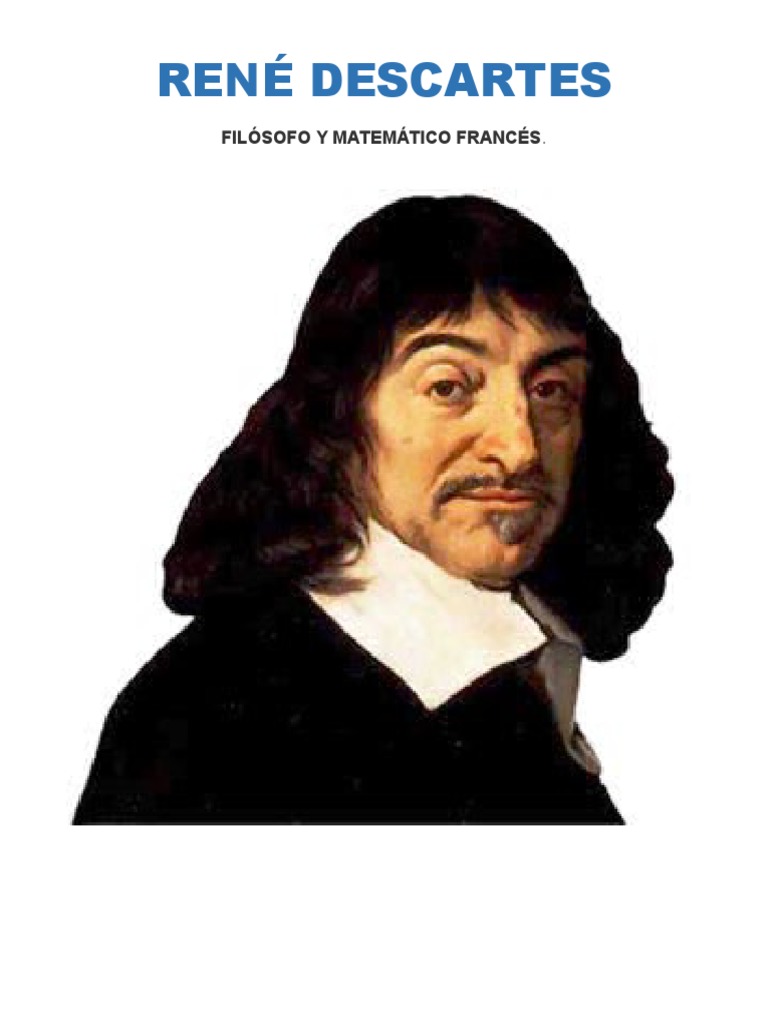 Biografia Rene Descartes | PDF | René Descartes | Metafilosofía