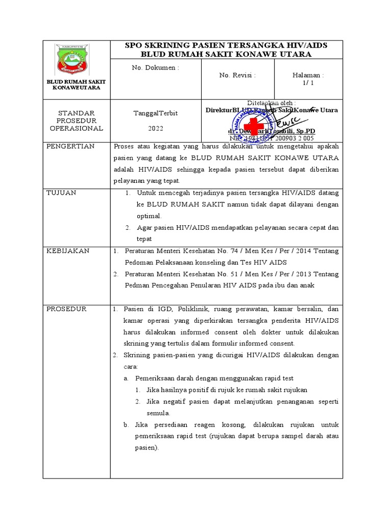 Spo Skrining Odha | PDF | Kesehatan Holistik | Sains & Matematika