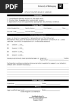 Change Time Schedule Form | PDF